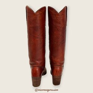 Frye | Shoes | Vintage 95s Black Label Frye Campus Cognac Brown Leather ...